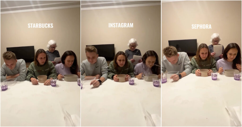 Netos fazem "trend das marcas" com a avó e o momento conquistou as ...